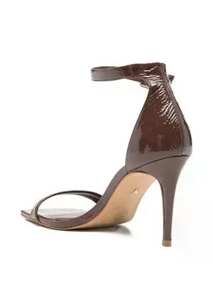 ANDREA CARRANO Buckle-strap Sandals - Brown