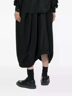 Comme Des Garçons Asymmetric-hem Midi Skirt