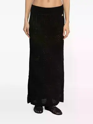 AKEP Logo-plaque Maxi Skirt