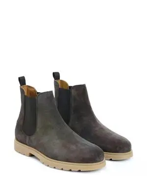 Kiton Lug-sole Ankle Boots