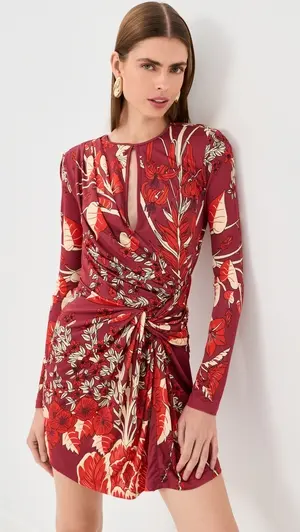Johanna Ortiz Rainforest Canopy Mini Dress