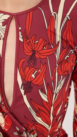 Johanna Ortiz Rainforest Canopy Mini Dress