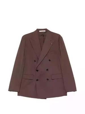 Tagliatore Double-breasted Blazer - Brown
