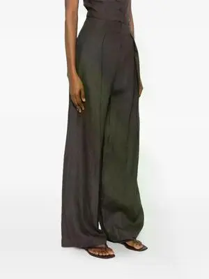 Sú Pleated Wide Leg Trousers