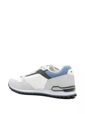 BOSS Panelled Lace-up Sneakers