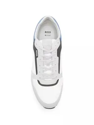 BOSS Panelled Lace-up Sneakers