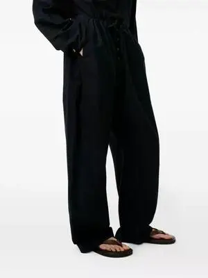 Studio Nicholson Tie-waist Trousers - Black