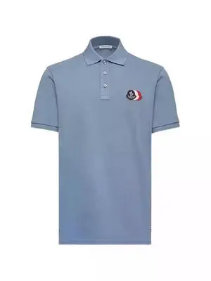 Moncler Logo-patch Polo Shirt