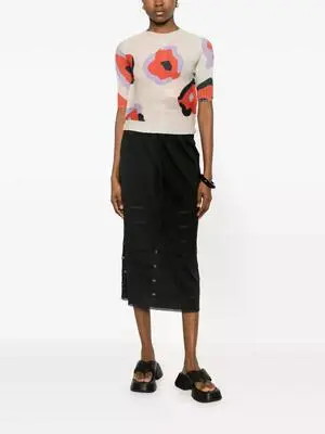 Issey Miyake Verve Floral Top