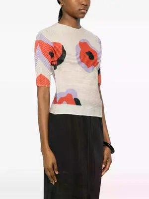 Issey Miyake Verve Floral Top