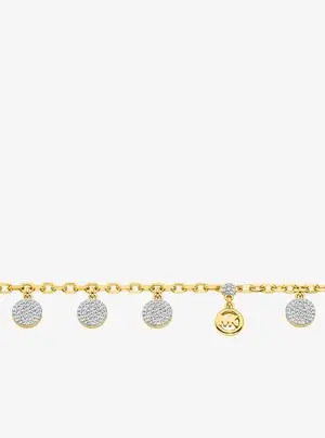 Michael Kors Pavé Disk Charm Bracelet