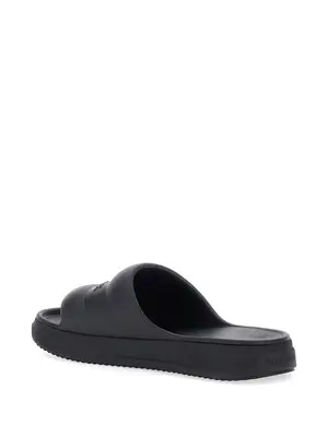 Moncler Altive Pool Slides - Black