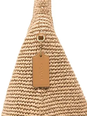 COACH Brooklyn 39 Raffia Shoulder Bag