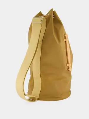 Auralee Cordura Nylon Bonsac Shoulder Bag - Brown