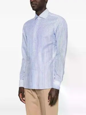 BORRIELLO NAPOLI Striped Shirt