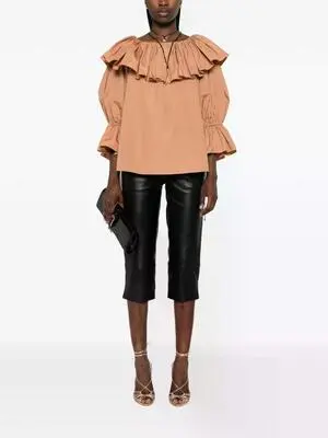 Chloé Ruffled Long Sleeve Blouse