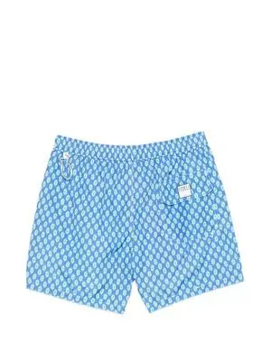Fedeli Madeira Swim Shorts - Blue