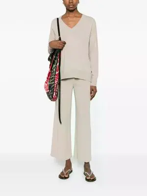NEERA Long-sleeve V-neck Top