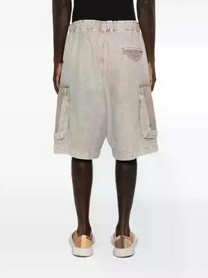 Mihara Yasuhiro Drawstring Cargo Shorts - Neutrals