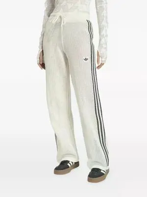 Adidas Stripe-detail Drawstring Track Pants