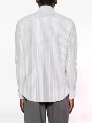 PROFUOMO Striped Long-sleeve Shirt