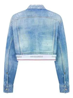 Dsquared2 Light Wash Denim Jacket