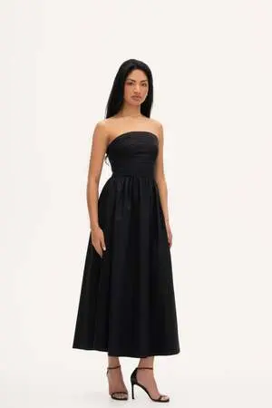 MandiBreeze Rose Dress - Black