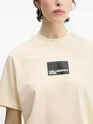 Karl Lagerfeld Logo-print Crew-neck T-shirt