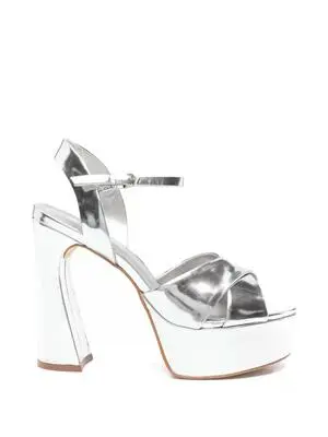 ANDREA CARRANO Platform Crossover Sandals