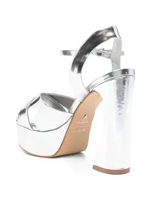 ANDREA CARRANO Platform Crossover Sandals