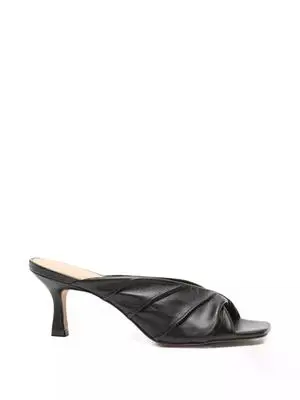 ANDREA CARRANO Twisted-strap Mules