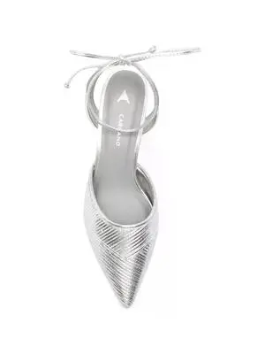 ANDREA CARRANO Pointed-toe Ankle-strap Pumps