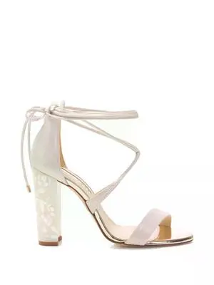 FREYA ROSE Flora Ankle-strap Sandals - Neutrals