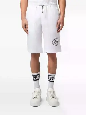 Philipp Plein Drawstring Embroidery Shorts