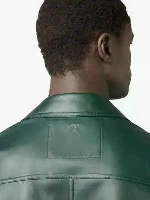TOD'S Flap-pockets Leather Jacket