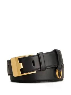 TOD'S Buckle Detail Belt - Black