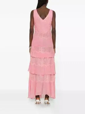 ERMANNO FIRENZE Lace Tiered Dress