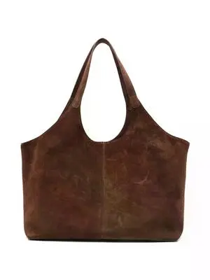 AESTHER EKME Cabas Supple Panelled Shoulder Bag - Brown