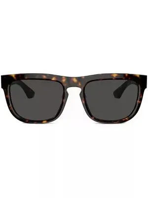 Burberry Tortoise-shell Square Frame Sunglasses - Brown