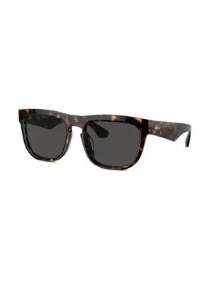 Burberry Tortoise-shell Square Frame Sunglasses - Brown