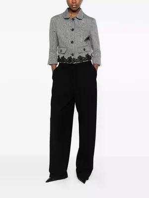 ERMANNO FIRENZE Lace-trimmed Jacket
