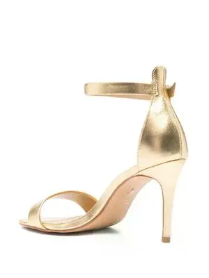 ANDREA CARRANO Buckle-strap Sandals - Gold