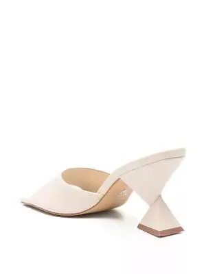 ANDREA CARRANO Geometric-heel Mules