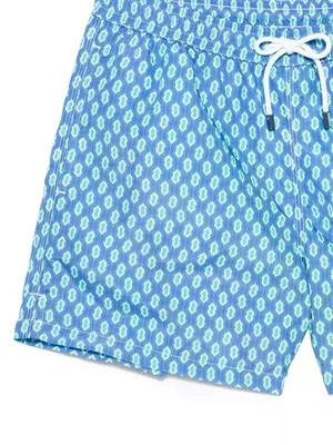 Fedeli Madeira Swim Shorts - Blue