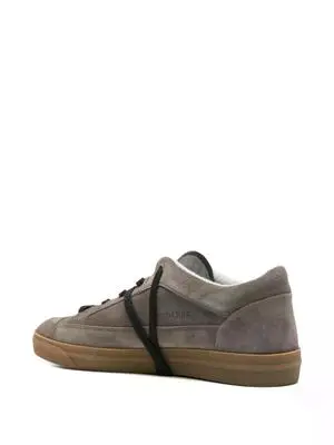 SANTHA Frayed Lace-up Sneakers