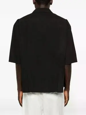 INDIVIDUAL SENTIMENTS Camp-collar Layered T-shirt