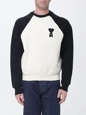 Ami Raglan Sweatshirt With Appliqué Logo