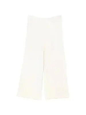 MA'RY'YA Wide-leg Cropped Trousers