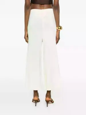 MA'RY'YA Wide-leg Cropped Trousers