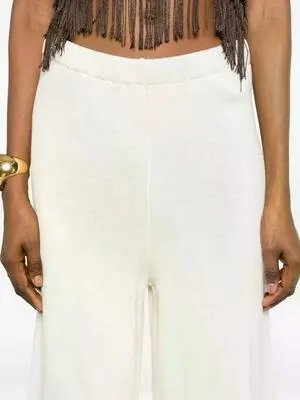 MA'RY'YA Wide-leg Cropped Trousers